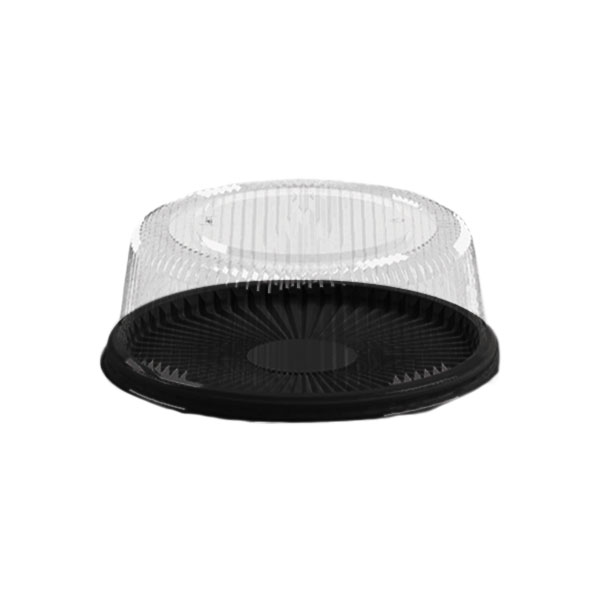 Domo Circular para Tortas Base 17 cm Domo 8 cm - Base Negra - Domo ...